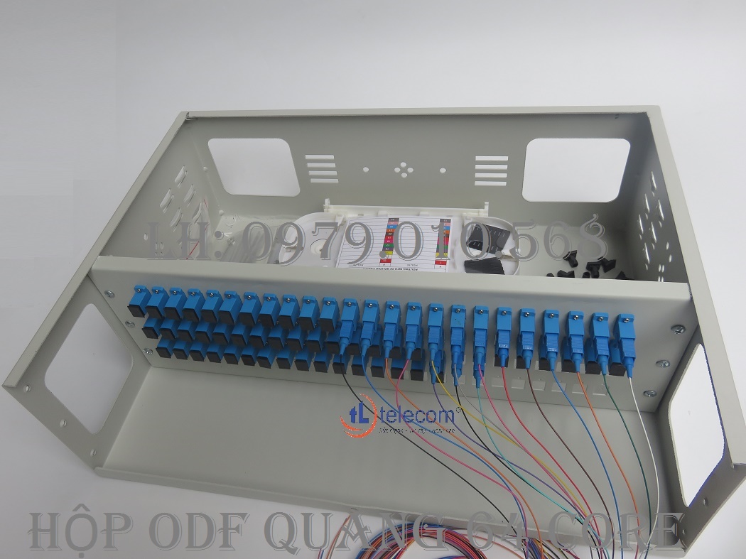 Hộp phối quang ODF 64 Port Full Pictail