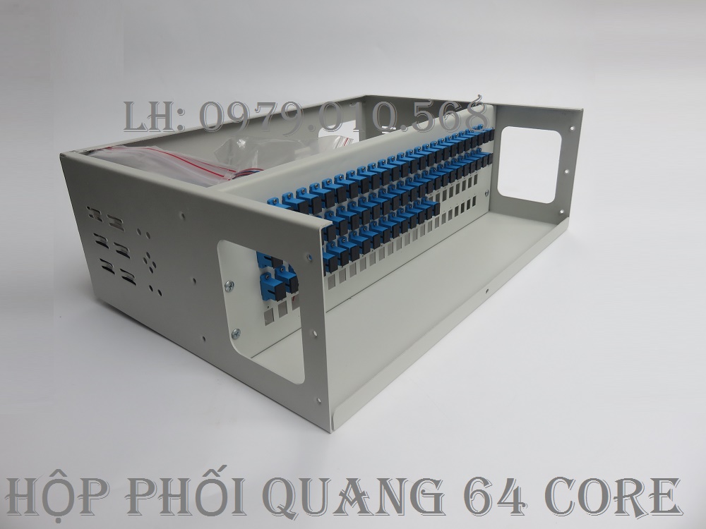 Hộp phối quang ODF 64 Port Full Pictail